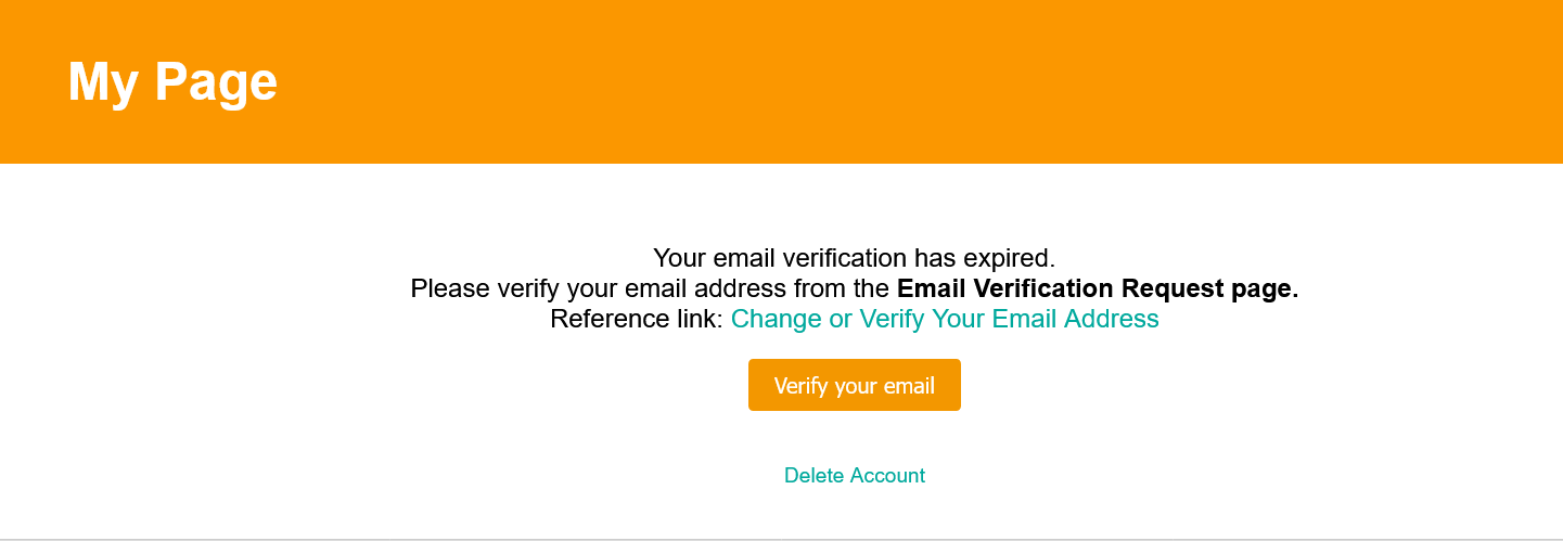 How to Verify or Change Your Email Address|InfiniCLOUD | All-In-One ...