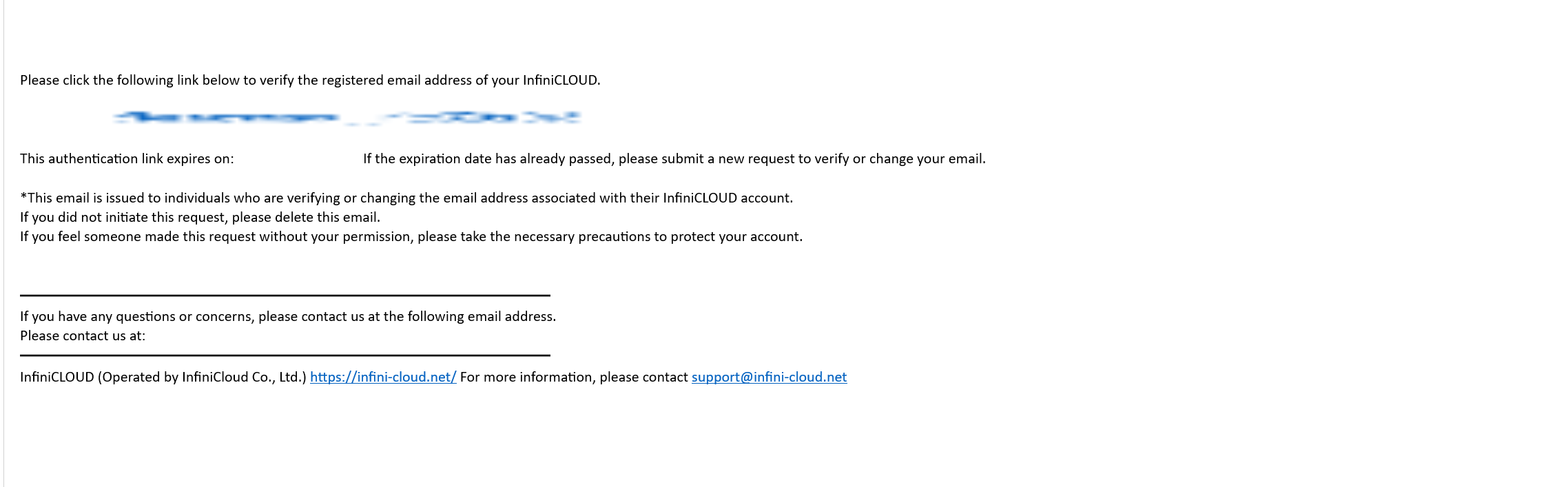 How to Verify or Change Your Email Address|InfiniCLOUD | All-In-One ...