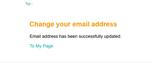 How do I update my e-mail address？|InfiniCLOUD