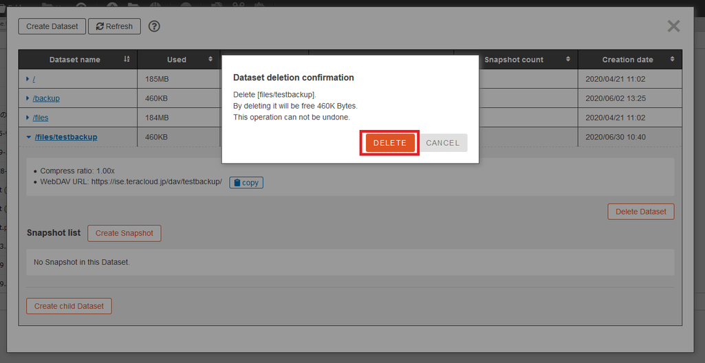 How do I use Dataset Editor？|InfiniCLOUD | All-In-One Cloud Storage ...