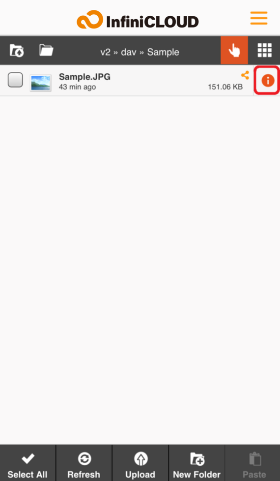 How do I share files and folders？|InfiniCLOUD | All-In-One Cloud ...