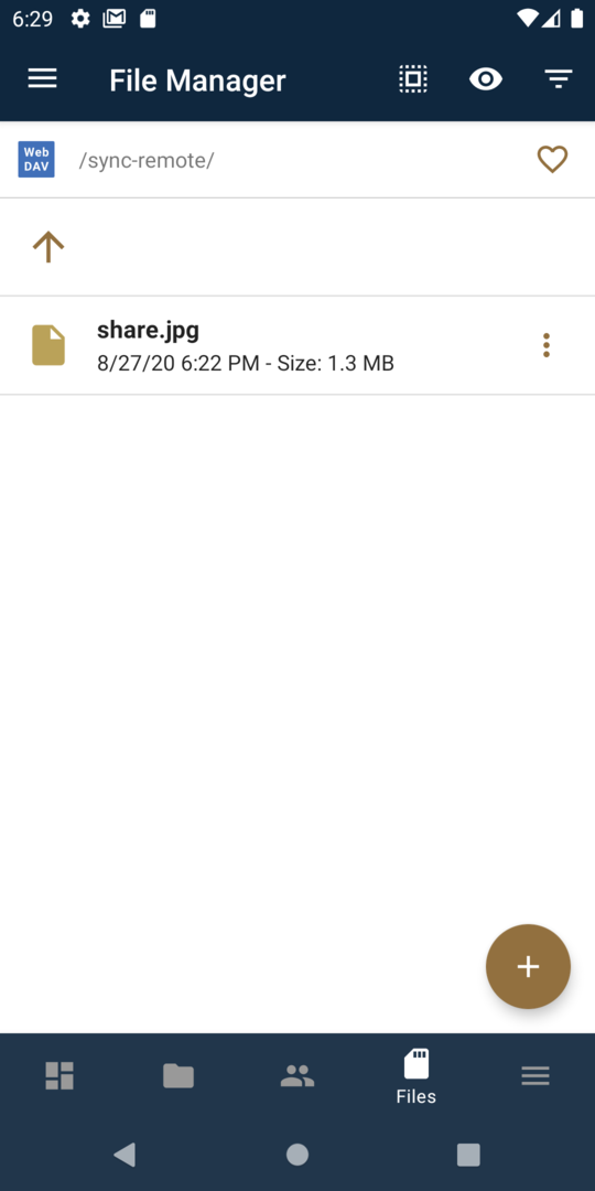 Using FolderSync with InfiniCLOUD|InfiniCLOUD